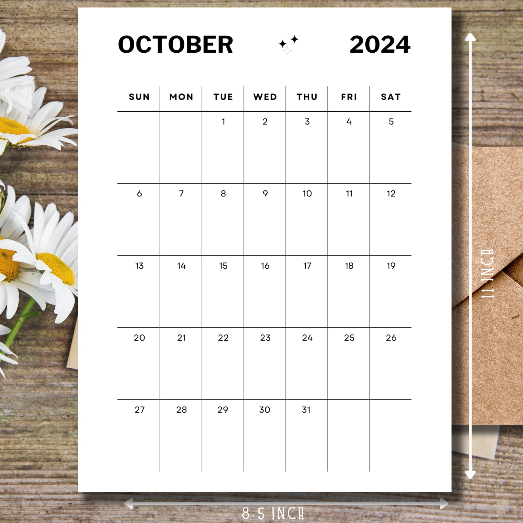 📅 Free Simple 2024, 2025 & 2026 October Homeschool Calendars | A4 ...