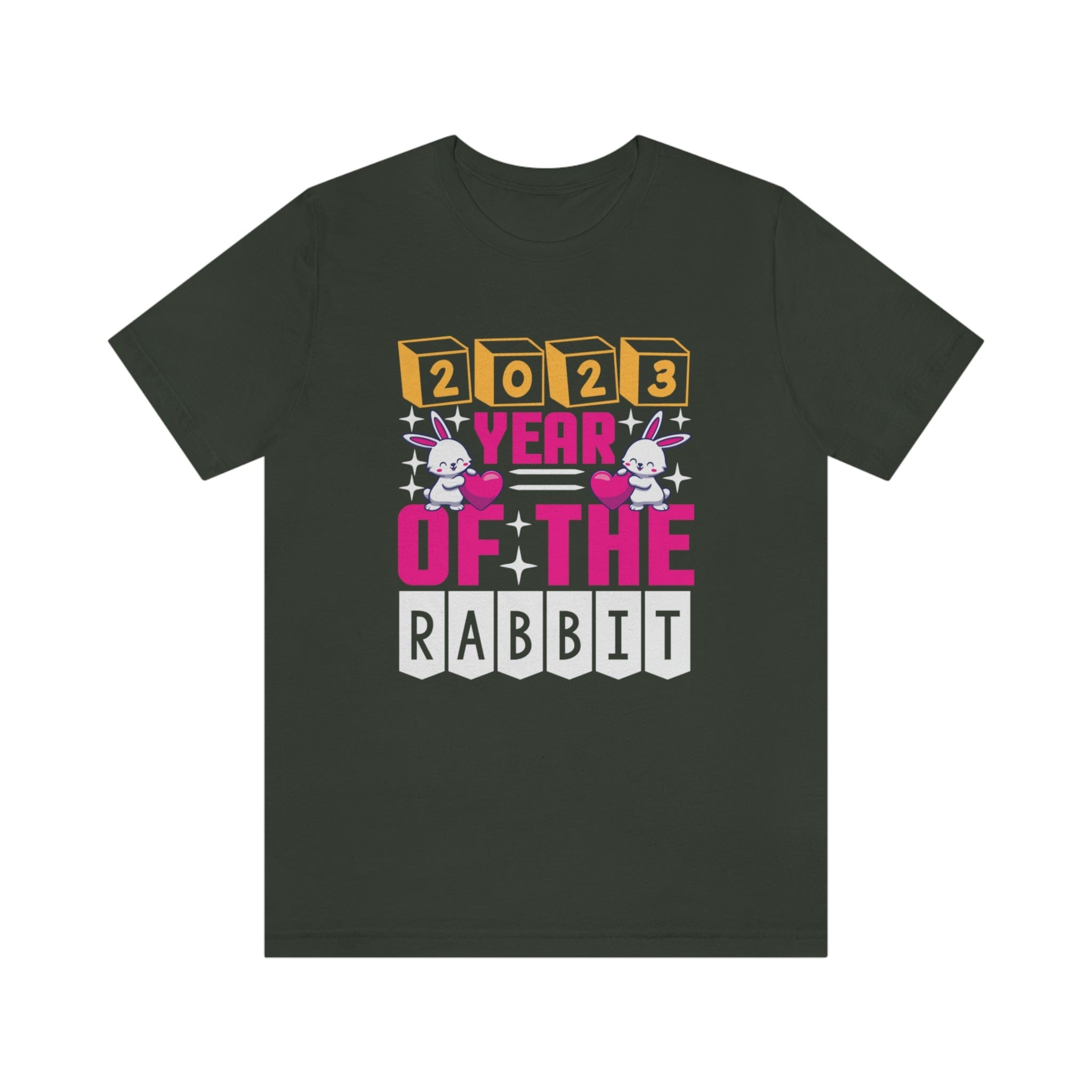 Hop into Good Charm: 2023 Year of the Rabbit T-Shirt - SarsariCreation ...